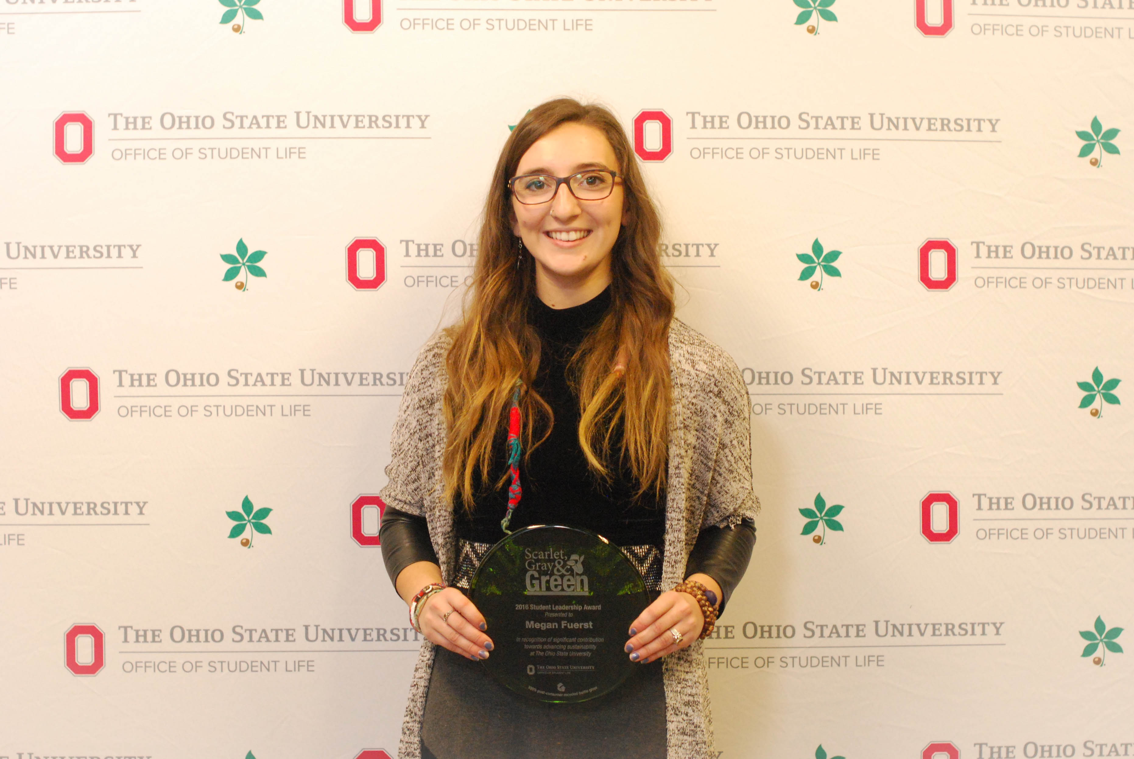 2016 Scarlet, Gray & Green Student Leadership Award Winner : Green Buckeyes